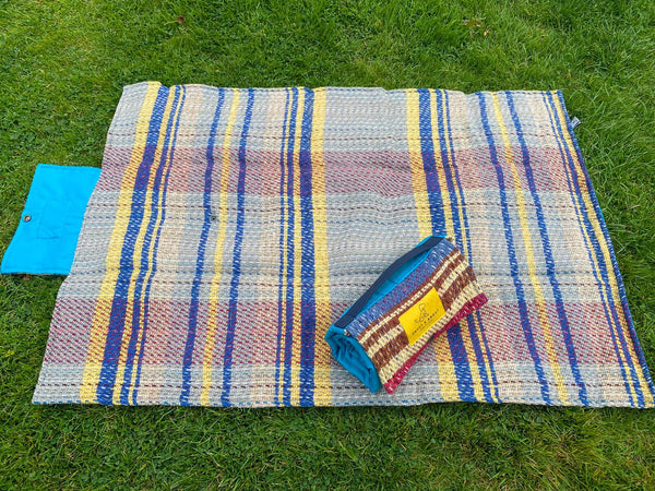 Random Recycled Wool Dog Mat – Wool Blanket Online